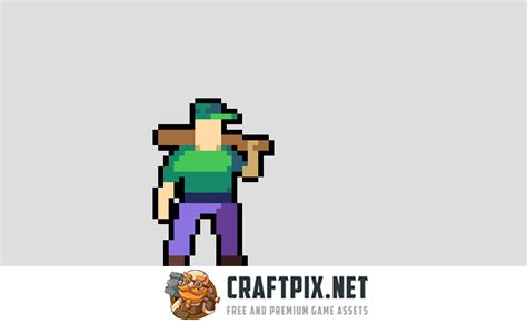Free City Enemies Pixel Art By Free Game Assets Gui Sprite Tilesets