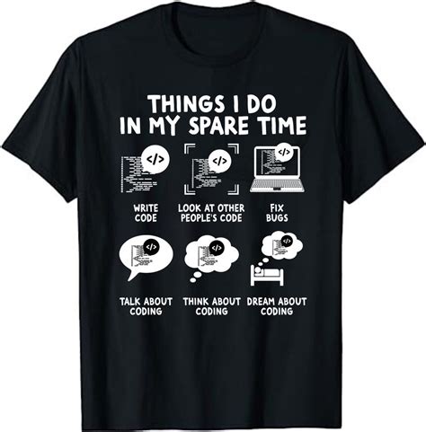 Funny Coder T Shirt Programmer Gift Coding Apparel Computer Science