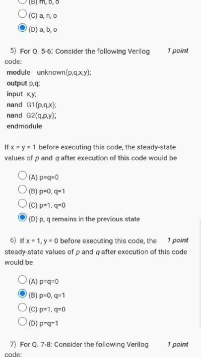 Nptel System Design Through Verilog Week 3 Assignment Solutions 2024
