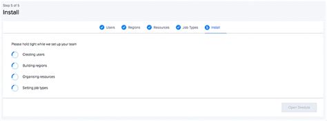 Quick Start 1 The Onboarding Wizard Skedulo Documentation