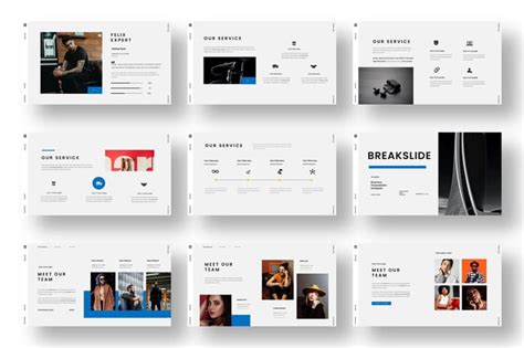 felix business powerpoint template incl keynote and presentation envato