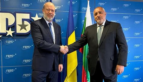 Борисов обсъжда правителство с американец