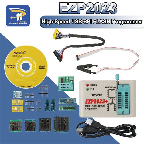Ezp2023 High Speed Usb Spi Programmer12 Adapters Support 24 25 26 93