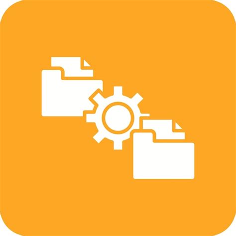 Premium Vector File Management Icon