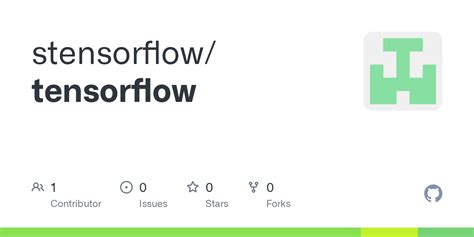Github Stensorflowtensorflow