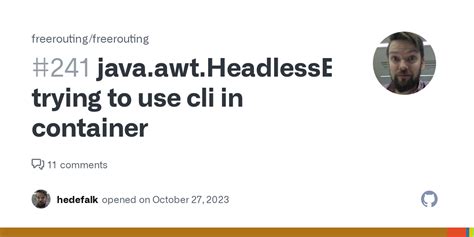 Java Awt Headlessexception Trying To Use Cli In Container Issue Freerouting Freerouting