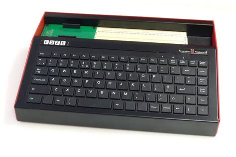 Review The Fuze A Raspberry Pi Keyboard Case And Electronics Kit Smittytone Messes With Micros
