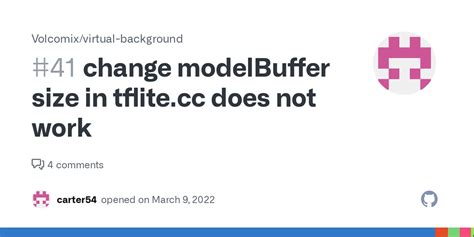 Change ModelBuffer Size In Tflite Cc Does Not Work Issue Volcomix Virtual Background