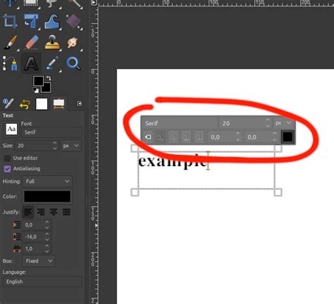 Any Way To Turn Off This Floating Text Formatting Box Circled Rgimp Any Way To Turn Off This Floating Text Formatting Box Circled Rgimp