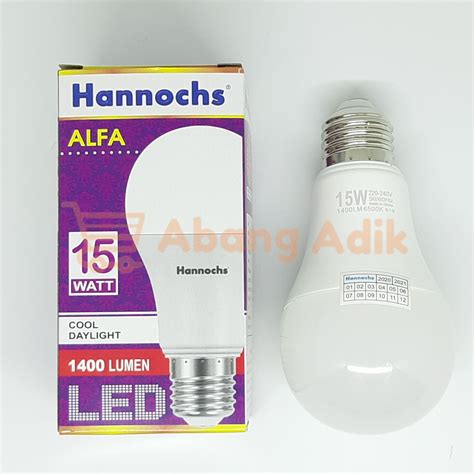 Jual Lampu Led Ledbulb Alfa Hannochs W Watt Ekonomis Terang W Shopee Indonesia