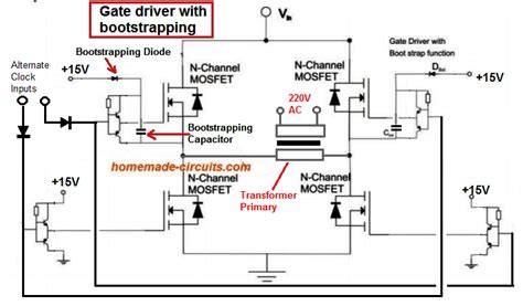 Arduino Full Bridge H Bridge Inverter Circuit Homemade Circuit Projects