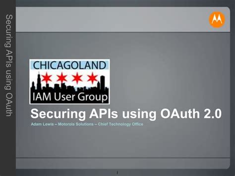 Securing Apis Using Oauth 20 Ppt
