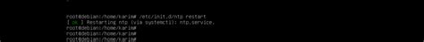 how to set up ntp server and client on debian 11 vitux