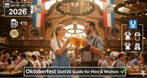 Oktoberfest Outfit 2026 Guide For Men And Women