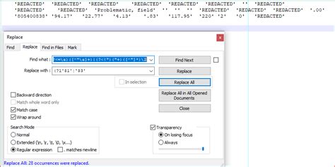 Replace How Can I Strip All Quotes And Re Add In Text Tab Delimited