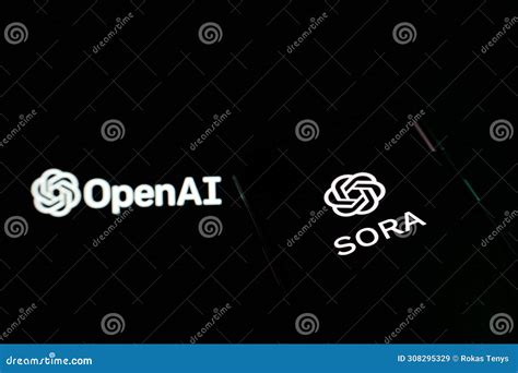 Openai Sora New Text To Video Ai Model Illustration On Screen Chatgpt Sora Is An Ai Model That