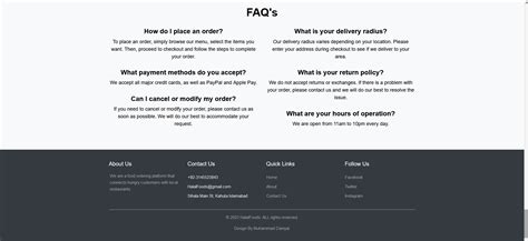 Github Daniyalmuhammad Responsive Online Food Ordering Frontend Website Design