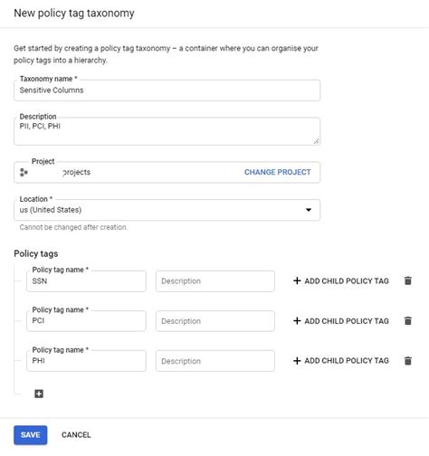 Column Level Access Control And Security In Google Bigquery