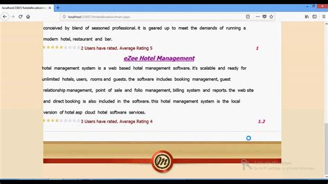 hotel room booking and adminisation in dotnet okok projects final