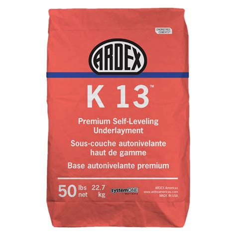Ardex K 13 Is A Premium Self Leveling Underlayment