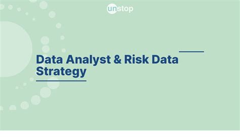 Data Analyst And Risk Data Strategy By Standard Chartered Unstop