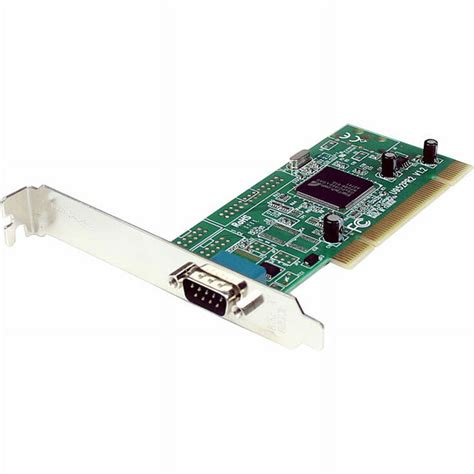 1 Port Pci Rs232 Serial Adapter Card W 16950 Uart Dual Voltage Rs 232 Dual