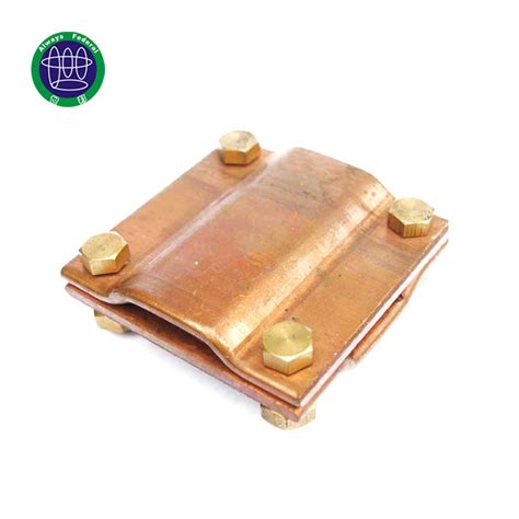 China Copper Flat Strip And Strip Connecting Clamp Manufacturer And