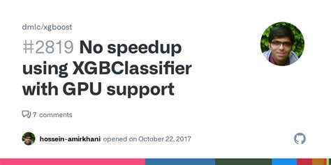 No Speedup Using Xgbclassifier With Gpu Support · Issue 2819 · Dmlc