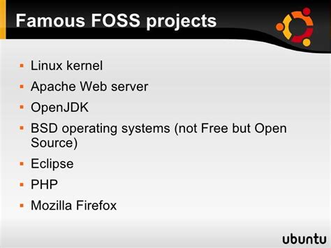 Introduction To Foss