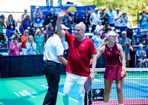 Andre Agassi Wins Pro Pickleball Debut At Us Open In Naples But It Wasnt Easy