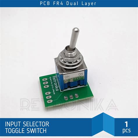Jual Input Selector Toggle Switch Pcb Shopee Indonesia