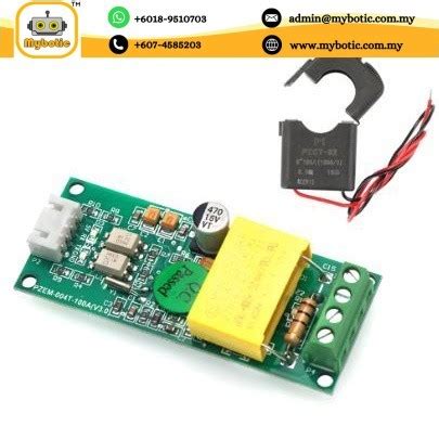 100A PZEM 004T WATTMETER OPEN CT KWH METER VOLT CURRENT TEST MODULE