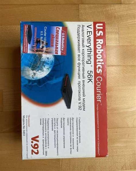 Модем U S Robotics Courier V Everything 56k купить Комьютерные аксессуары и комплектующие