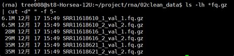 Rna Seq——上游分析练习2（数据下载trim Galorehisat2samtoolsfeaturecounts）上游分析实战