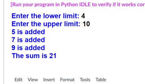 Solved Write A Python Program That Allows User To Enter A Chegg Com
