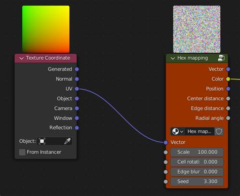 Hexagon Mapping With Vertex Group As Mask Materials And Textures Blender Artists Community