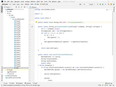 Alink教程java版代码的运行攻略