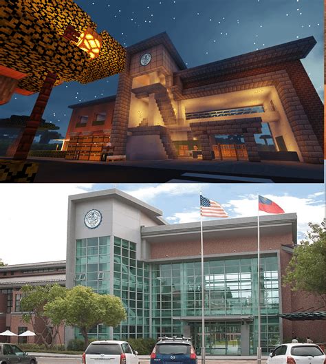 Minecraft School Building