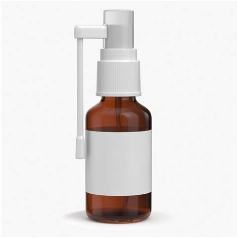 의료 스프레이 병 2 3d 모델 34 Max Obj Free3d