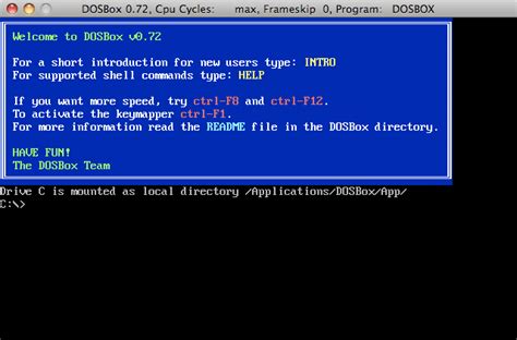 Windows Is It Possible To Run Ms Dos Commands In Mac Osx Super User