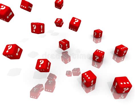 Questions And Answers Concept With Cubes Stock Illustration Illustration Of Exclamation