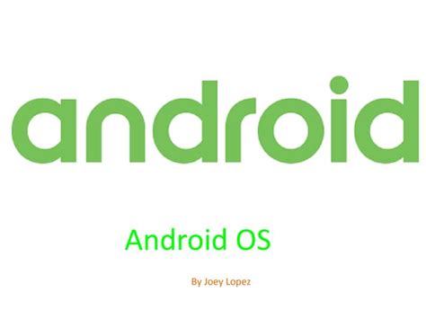 Android Os Ppt