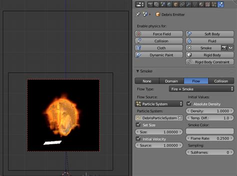 Smoke Fire Simulation Cycles Material Not Showing Fire Blender Stack Exchange