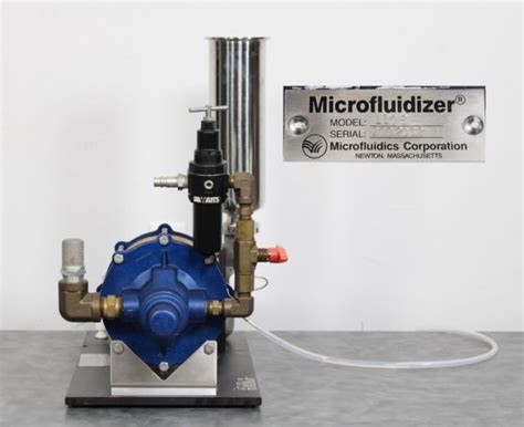 Microfluidics Model 110s Microfluidizer Homogenizer Processor Cell Disruptor In Cridersville Oh