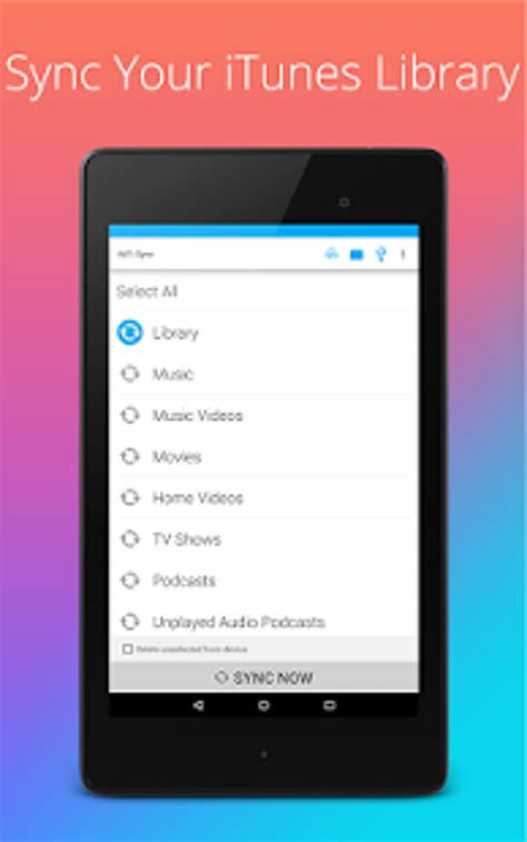Isyncr For Itunes To Android Android ダウンロード