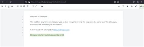 how to install etherpad on almalinux 9