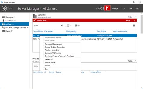 how to manage nano server pixel robots