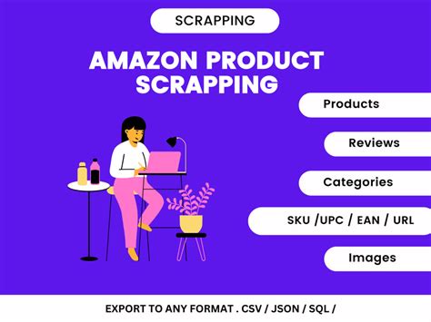 amazon product scrapping using url or upc or asin upwork