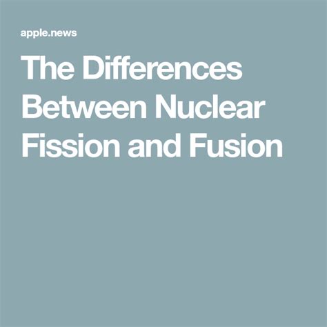 The Differences Between Nuclear Fission And Fusion Popular Mechanics