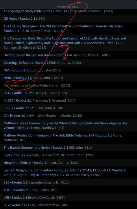 Bug Passage Guide Links To Wrong Commentary Section Logos Community